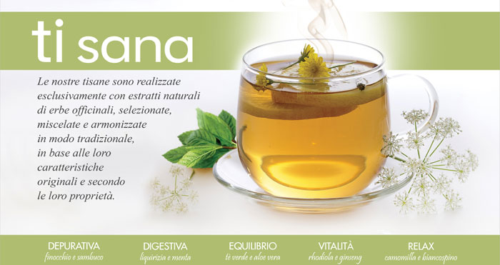 io bevo®Tisane naturali con estratti da erbe officinali